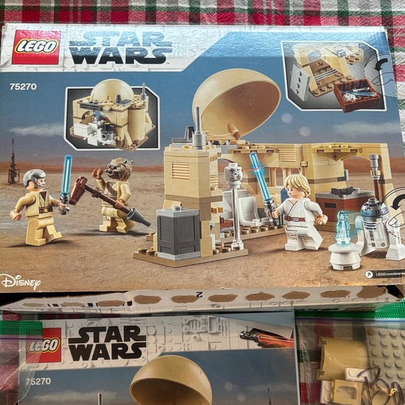 Lego | Toys | Lego Star Wars Obiwans Hut Building Set Tan And Gray ...
